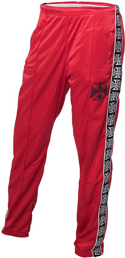 WCC West Coast Choppers Tracksuit Trainingshose OG Red-L | bol