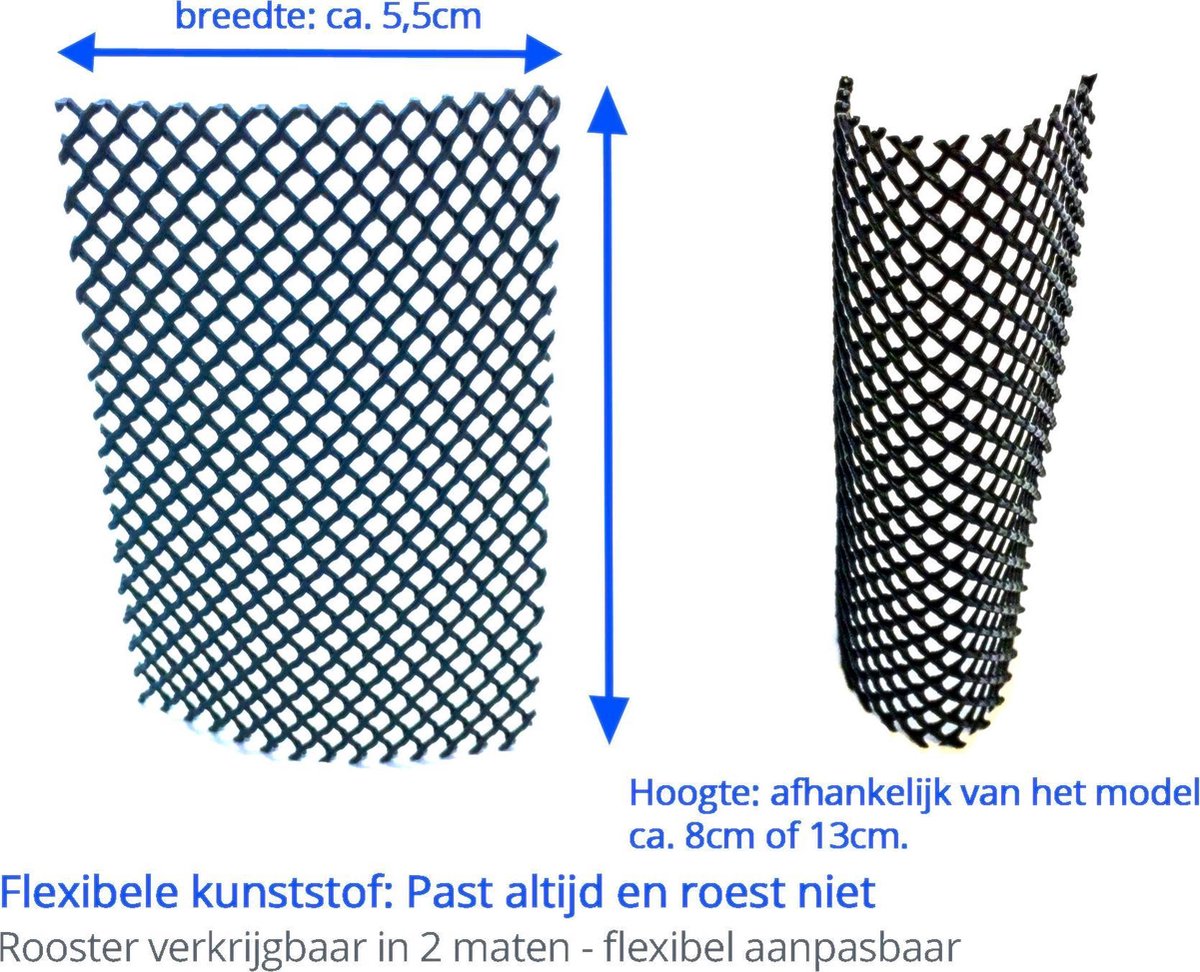 FUGITTE voegenrooster – 50 stuks (8cm hoog) | voegventilator ...