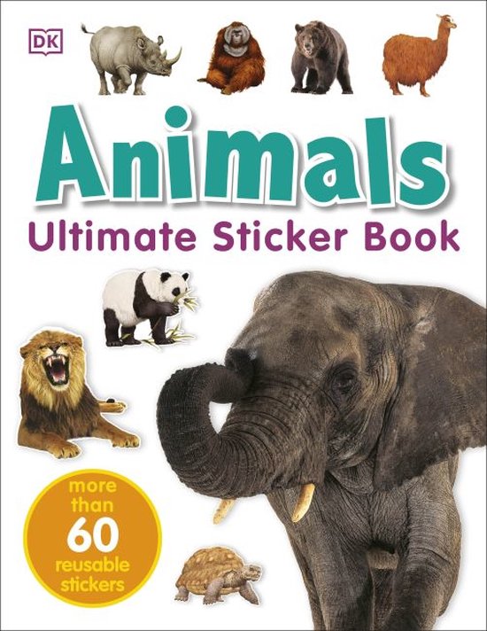 Ultimate Animal Sticker Book, Phonic Books | 9781405304450 | Boeken | bol