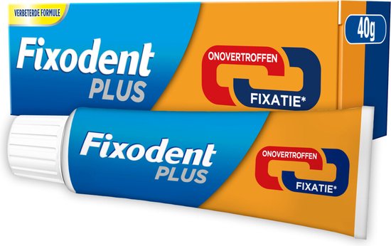 6x Fixodent Kleefpasta Plus Duo Premium 40 gr | bol