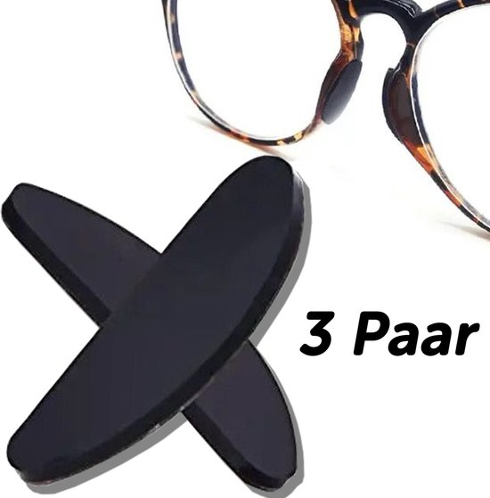 Gadiezz® Neuspads - Neusvleugels voor Bril - Anti Slip - Neuskussens ...