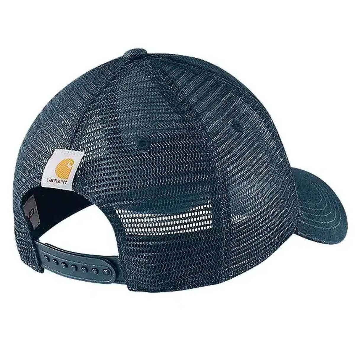 carhartt CANVAS MESH-BACK LOGO GRAPHIC CAP NIGHT BLUE | bol