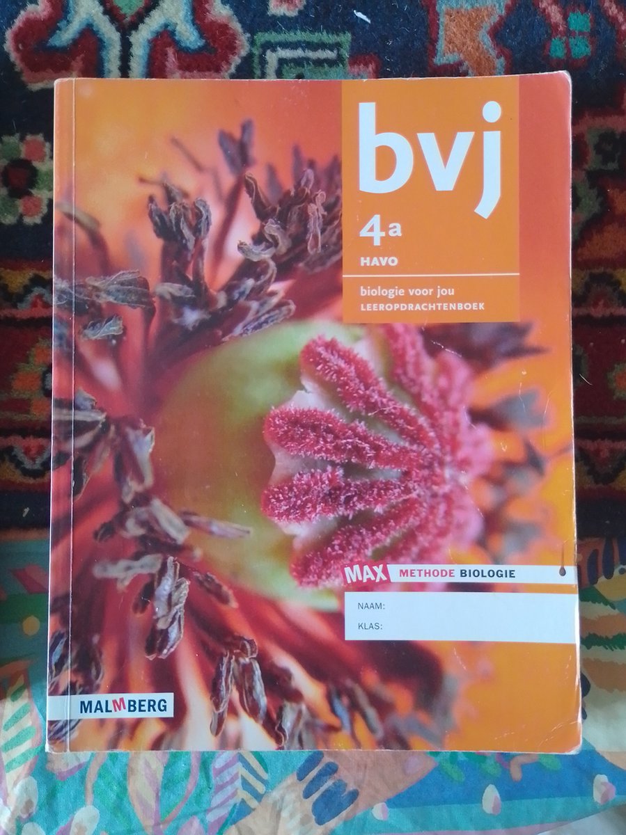 BVJ - biologie voor jou , 4a HAVO, leeropdrachtenboek | 9789402031751 | Boeken | bol
