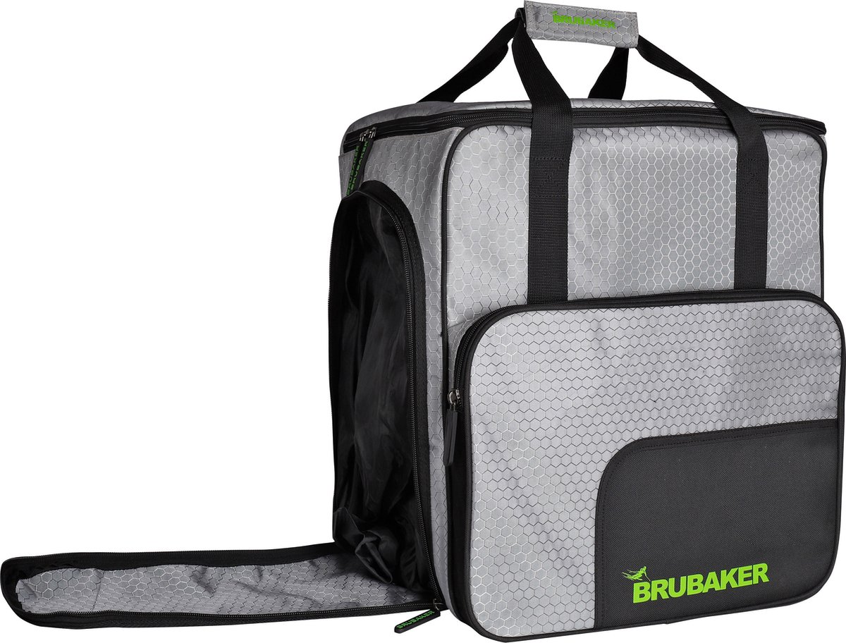BRUBAKER SuperTec Sac à chaussures de ski Sac à casque Sac à dos avec ...