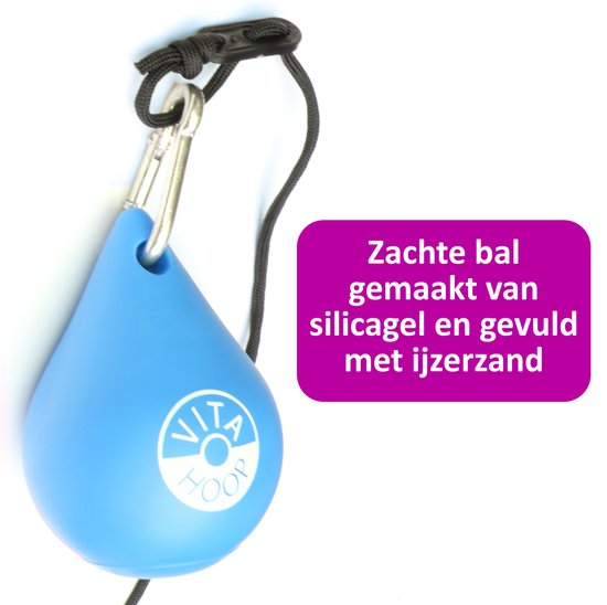 Vitahoop - Smart hoelahoep XS-XL - met Teller - 28 Schakels (Geschikt ...