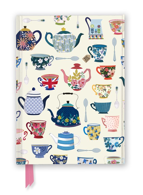 Flame Tree Notebooks- Georgia Breeze: Teapots (Foiled Journal) | bol
