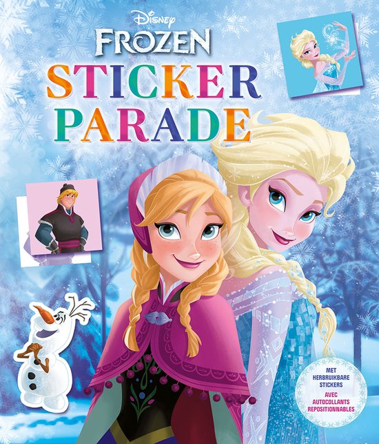 Disney Sticker Parade Frozen / Disney Sticker Parade Frozen - La Reine ...