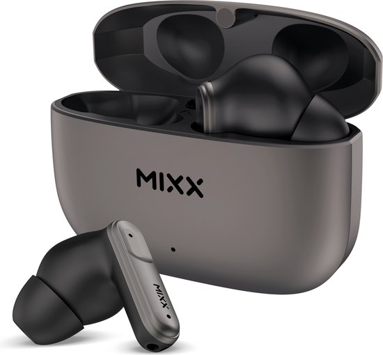Mixx StreamBuds Custom 3 - True Wireless In-ean Koptelefoon - Zwart | bol