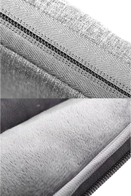 Luxe Laptophoes / laptopsleeve - 15.6 inch - Sleeve - Zwart | bol