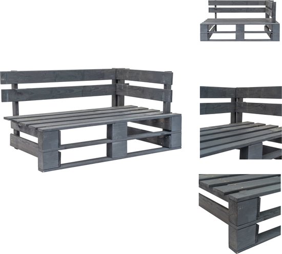 vidaXL Pallet Bank - Pallet Banken - Palletbank - Palletbanken ...