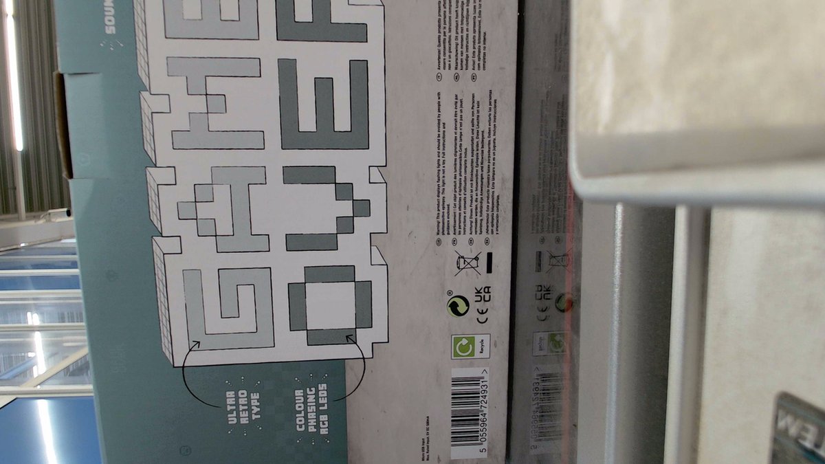 Paladone Game Over Lamp | bol