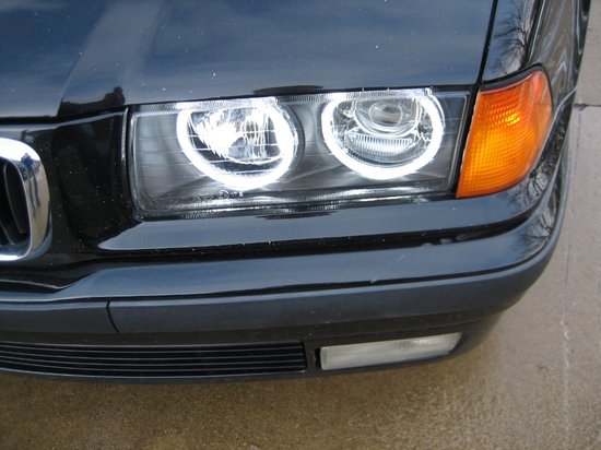 LED angel eyes BMW E36 complete set Bmw angel eyes ringen Cotton super ...
