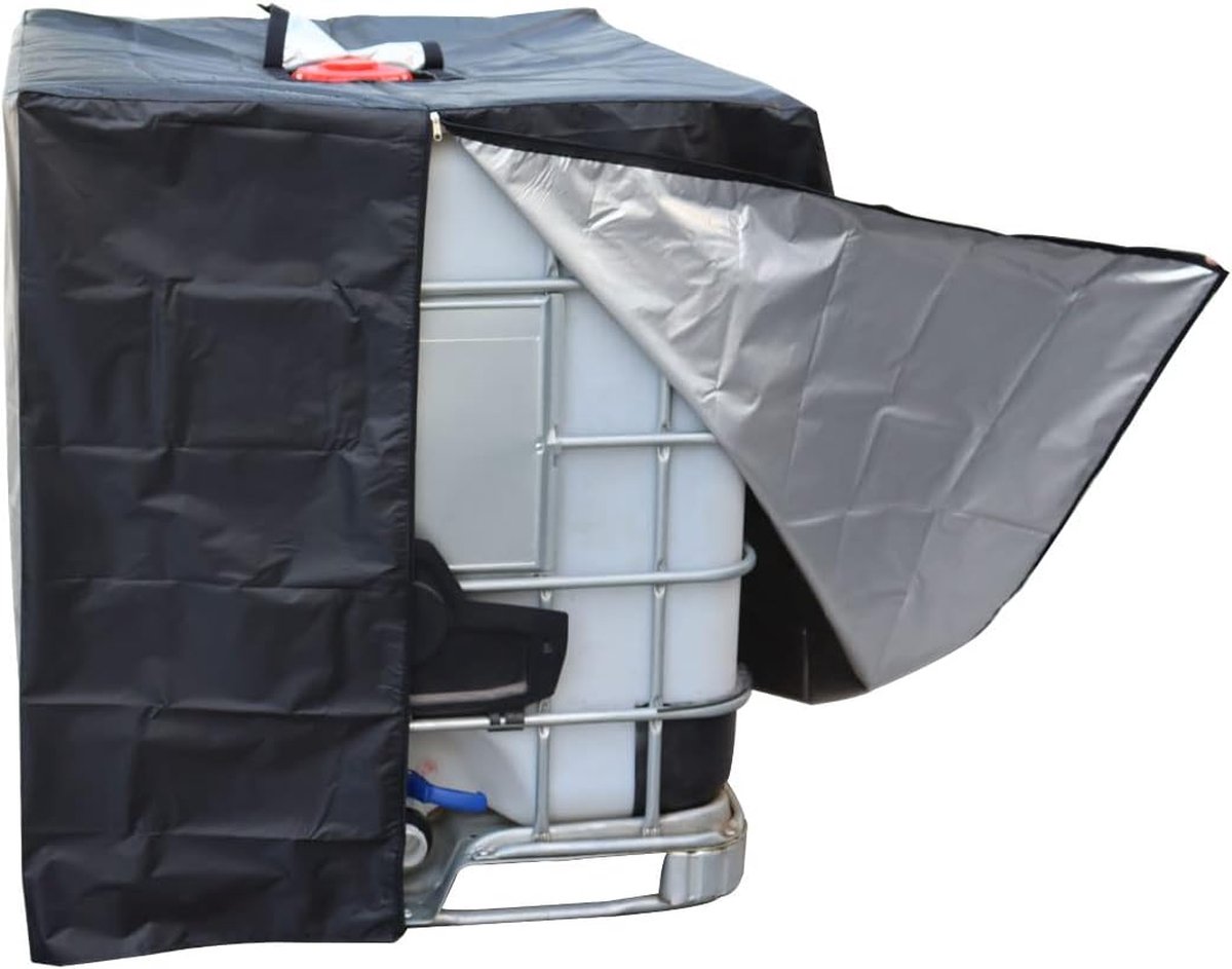 Waterreservoir afdekzeil, 1000 l, IBC tank container container UV folie ...