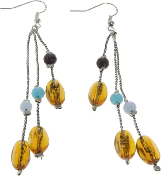 Behave Oorhangers met kraaltjes | bol