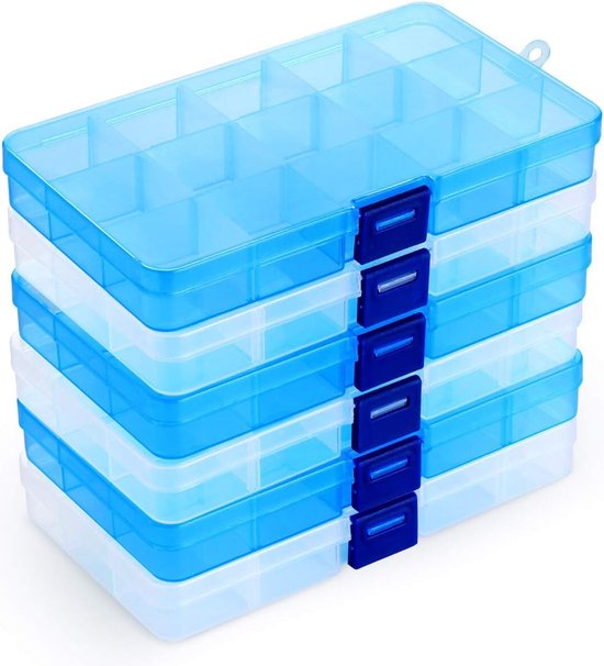 Opbergdoos, doorzichtige sorteerdozen, plastic opbergdoos ...