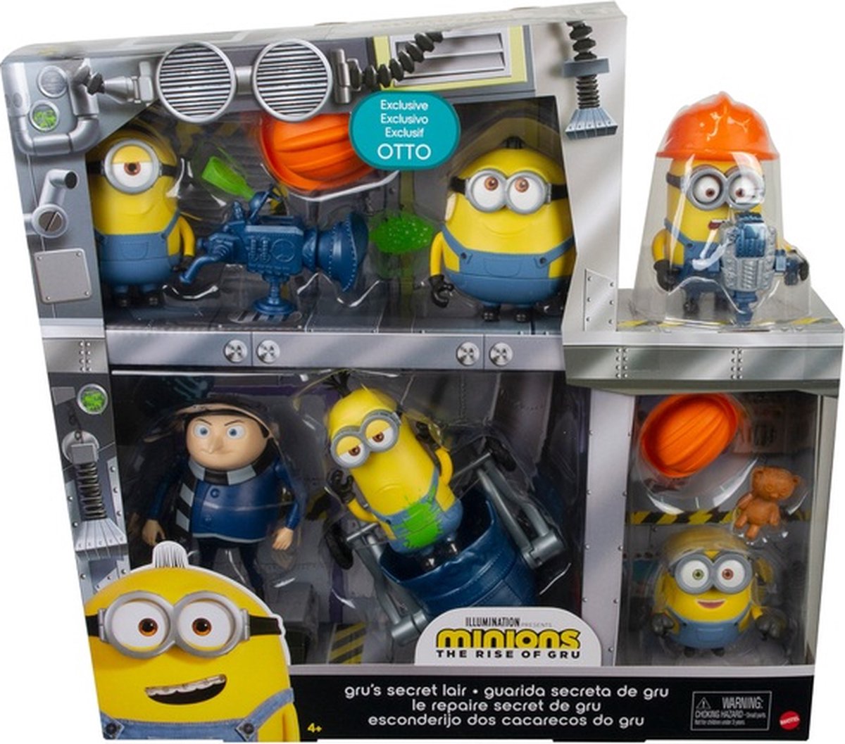 Minions - The Rise Of Gru Gru's Secret Lair Set - Exclusive OTTO ...