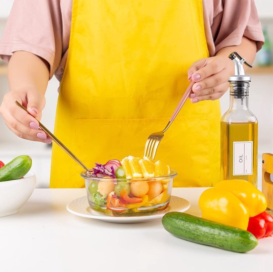 Oliefles, Roestvrijstalen Dispenserflessen, Olie-/Azijn-/Sausdispenser ...