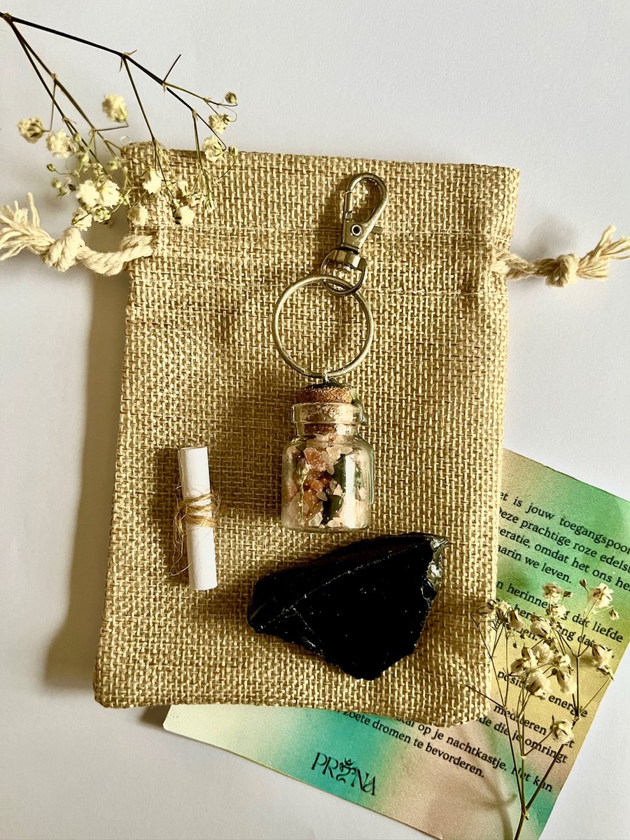 Pakketje kracht - Kracht Kaars en Zakje Kracht - Geurkaars - Intentiekaars - Witte... | bol.com