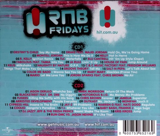 RnB Fridays, various artists | CD (album) | Muziek | bol
