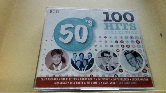 100 Hits - 50's, Various | Muziek | bol