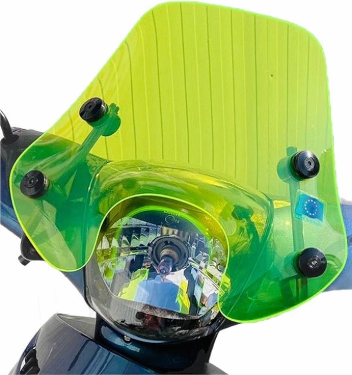 DMP Windscherm Laag Piaggio Zip 2000 2 en 4 takt Fluor Groen | bol