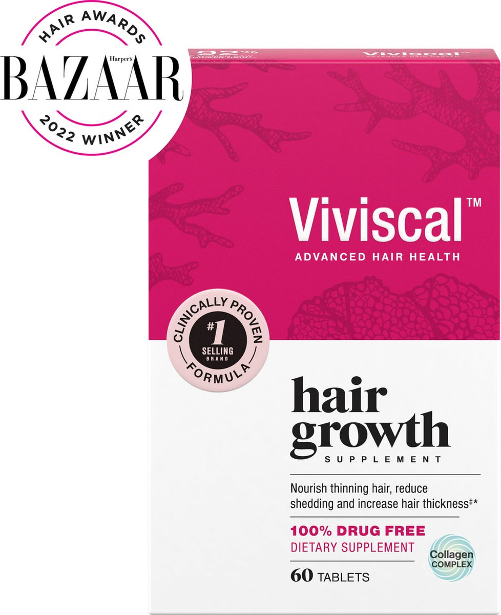 Viviscal - Hair Growth Supplements - Dietary Hair Supplement Tablets ...
