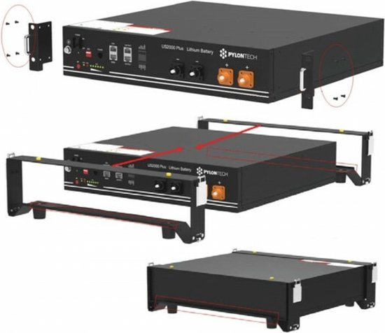 Pylontech US5000 beugels | bol