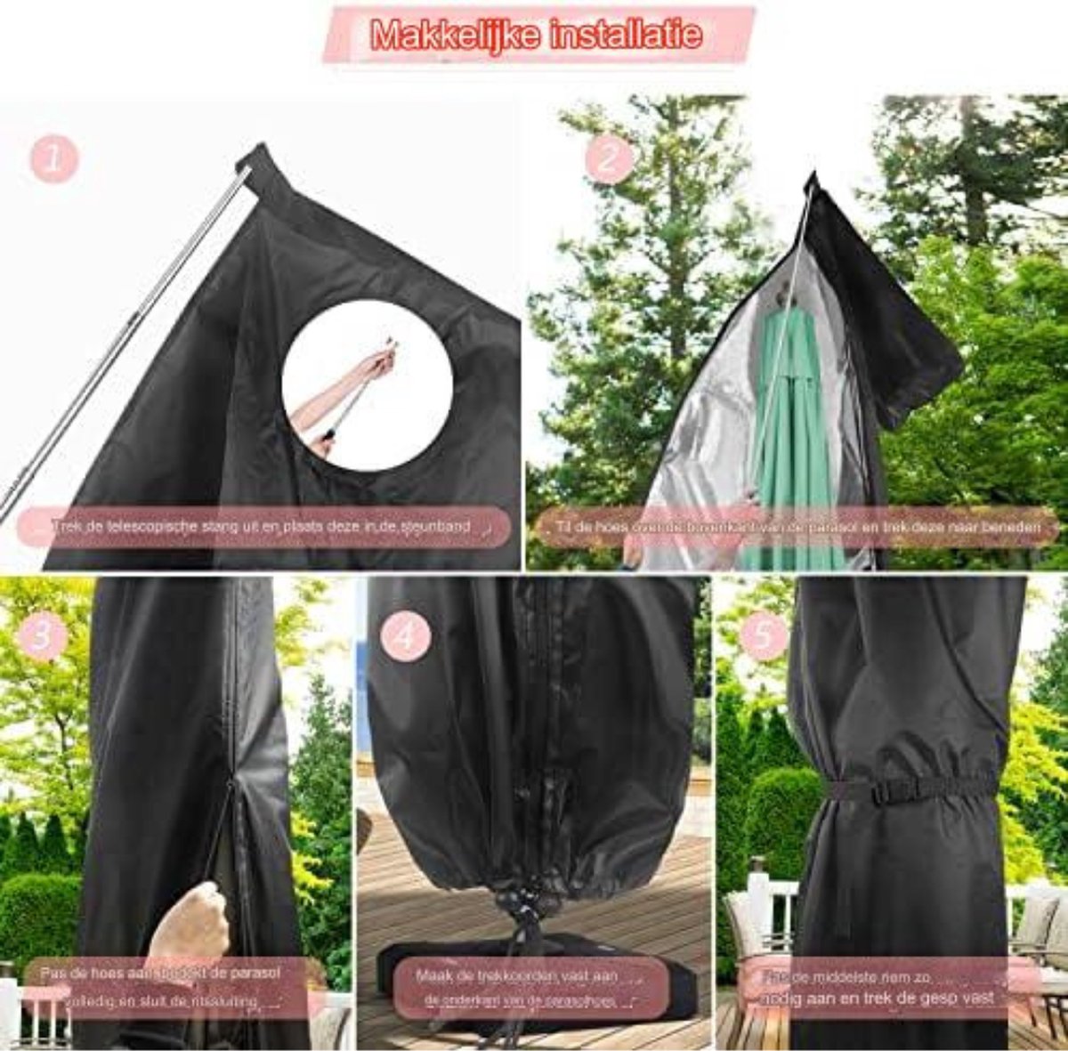 Housse De Parasol Pour Parasol Flottant Housse De Parasol Avec