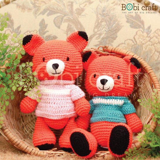 Bobi craft The Lively Foxxie - Knuffel vos 23cm | bol