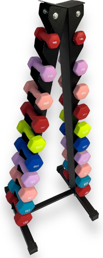 Padisport - Dumbell Rek Met Dubells - Halter Rek - Dumbell Toren ...