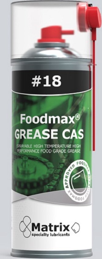 Matrix - Foodmax Grease- Foodgrade spuitvet - 400 ml | bol