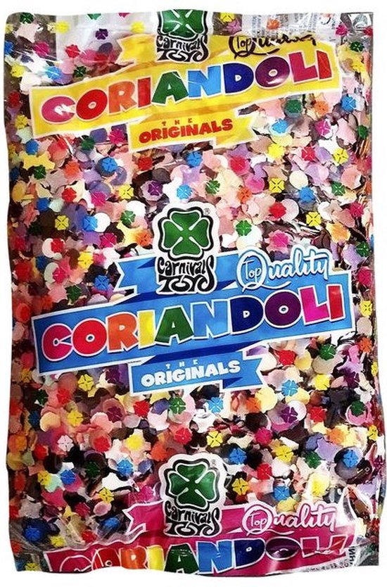 Confetti assorti | Zak a 100 gram | 100 stuks | bol