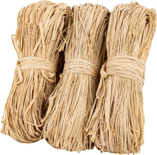 Natural Raffia Ribbon Raffia Grass - Sukh Raffia Straw for Florist ...