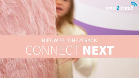 One2track Connect NEXT horloge - GPS smartwatch voor kinderen - Paars | bol