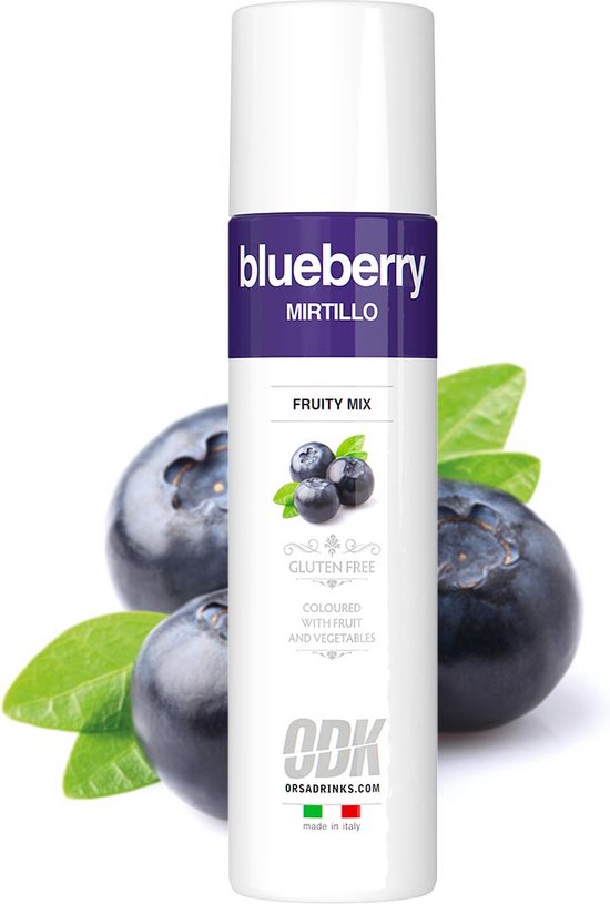 ODK Fruity Mix - Fruitpuree - Bosbessen - Blueberry - Glutenvrij | bol