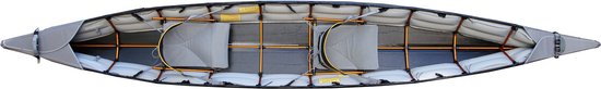 Pakboats Puffin Saranac Kajak, zwart/grijs | bol.com