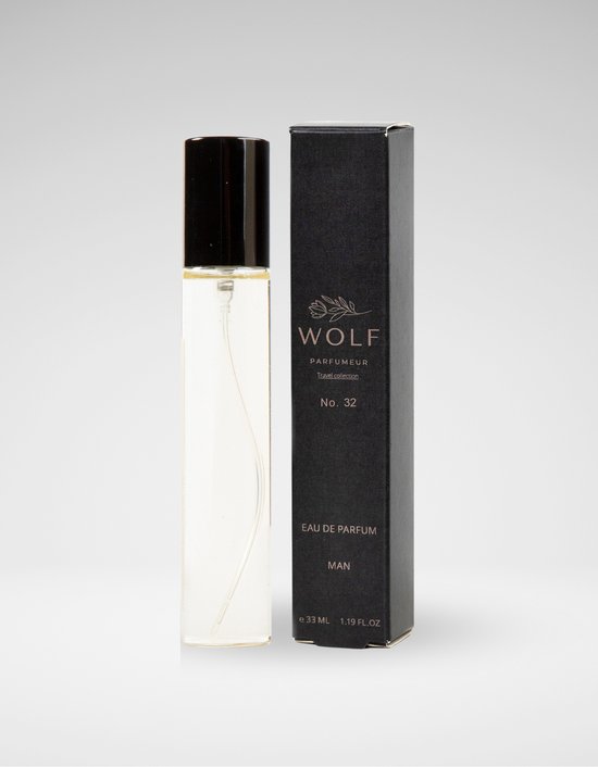 Wolf Parfumeur Travel Collection No.32 - Een parfum voor mannen die ...