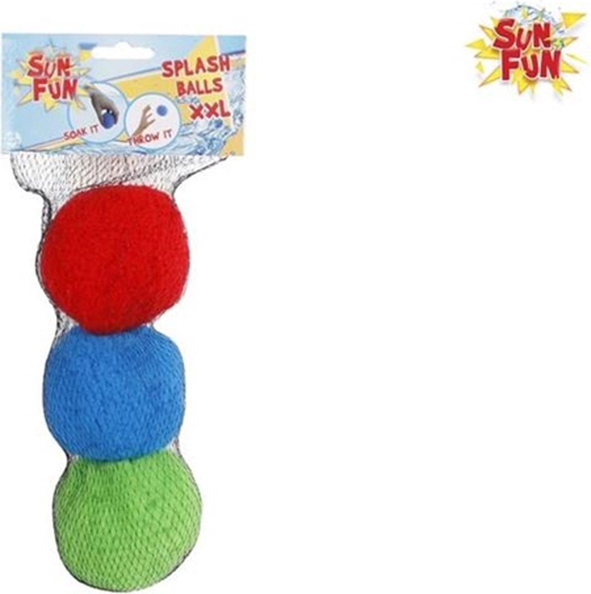 Sun Fun 3 XXL waterballen splash balls 10cm 3 kleuren | bol.com
