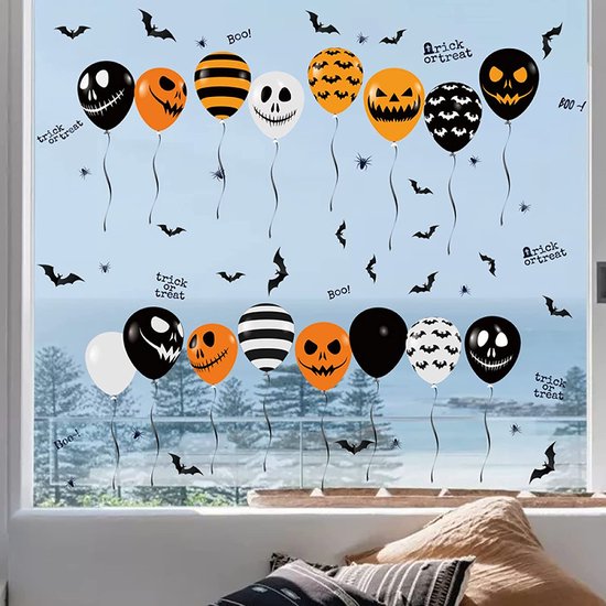 Decoratie Halloween - Sticker Halloween - Raamsticker Halloween ...