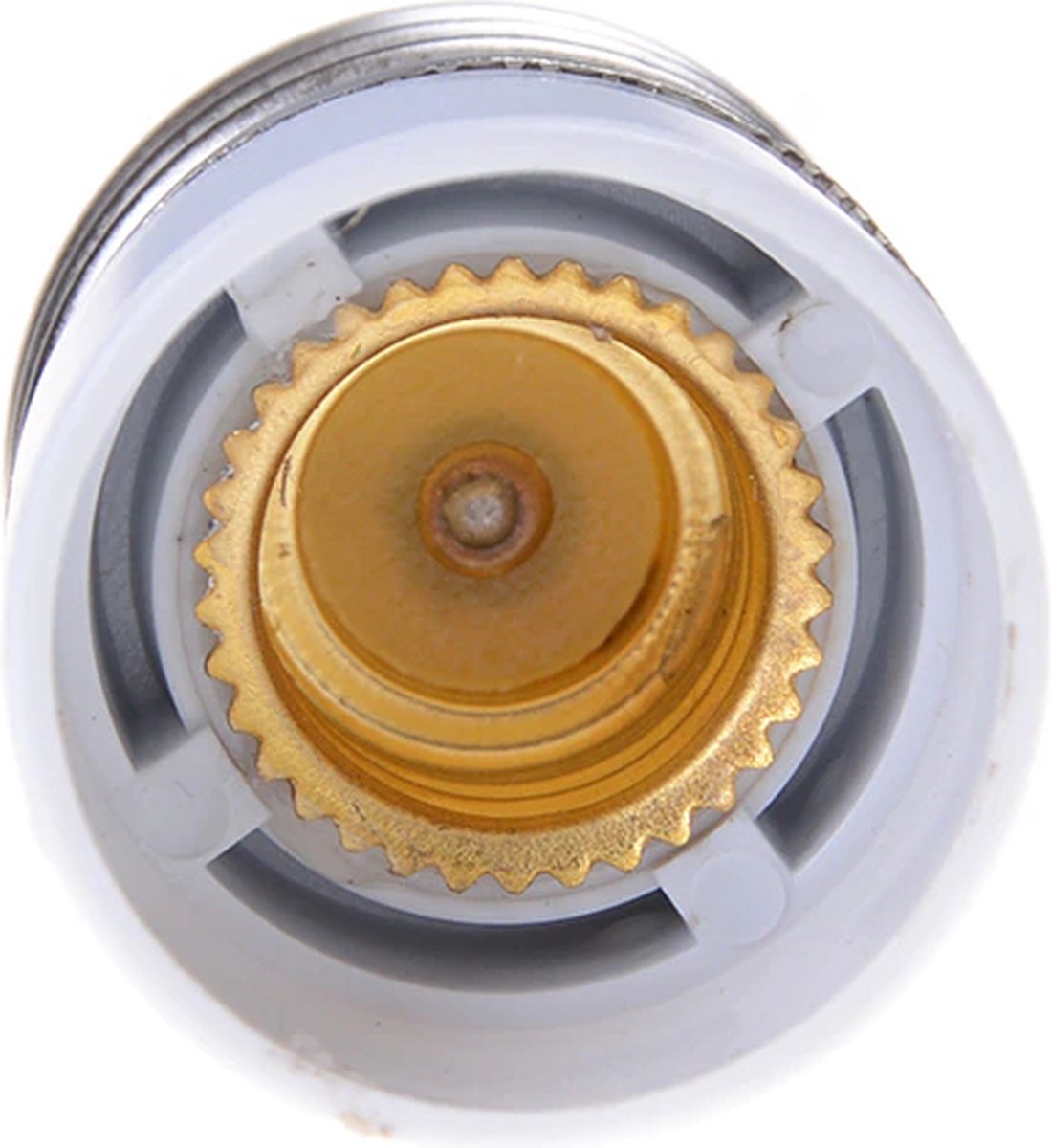 Verloopfitting - Fitting vergroter - 2stuks - Verloop fitting - Wit - E14 naar E27 - 230V | bol.com