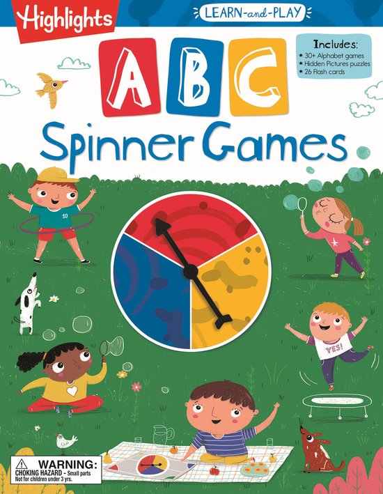 Highlights Learn-and-Play- Highlights Learn-and-Play ABC Spinner Games ...