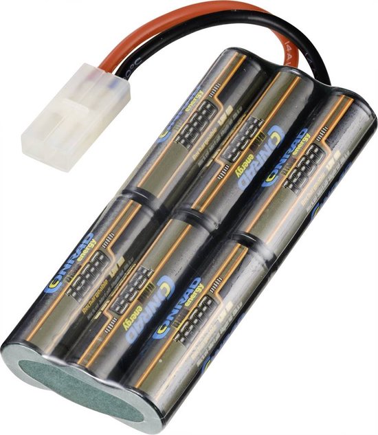 Conrad energy NiMH accupack 7.2 V 1800 mAh Aantal cellen: 6 Stick ...