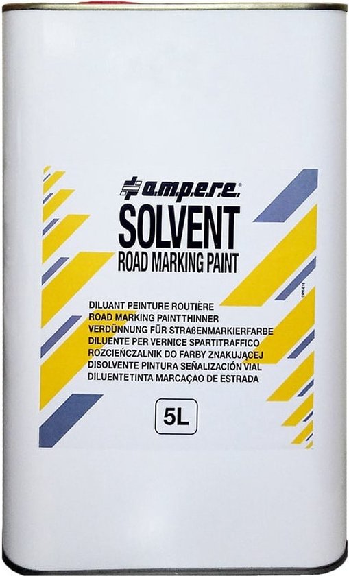 Ampere solvent road marking paint verdunningsmiddel 5 liter | bol