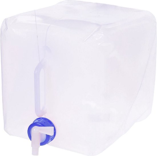 Opvouwbare Watertank 10L Wit/Blauw | bol.com