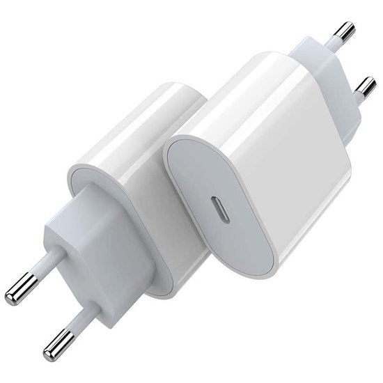 Zetamo iPhone Charger - USB-C Power Adapter - 20W USB-C Snellader met ...