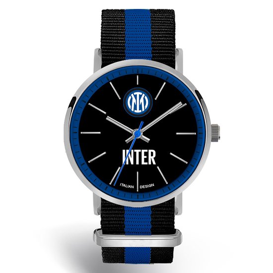 Inter Milan horloge Tidy zwart/blauw | bol.com