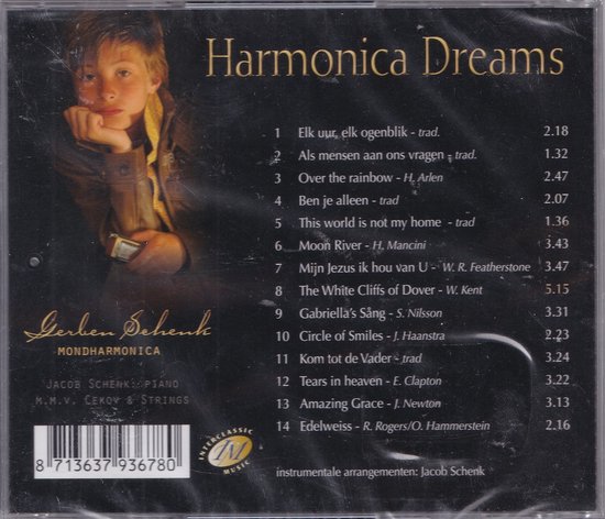 Harmonica dreams - Gerben Schenk, Gerben Schenk | Muziek | bol