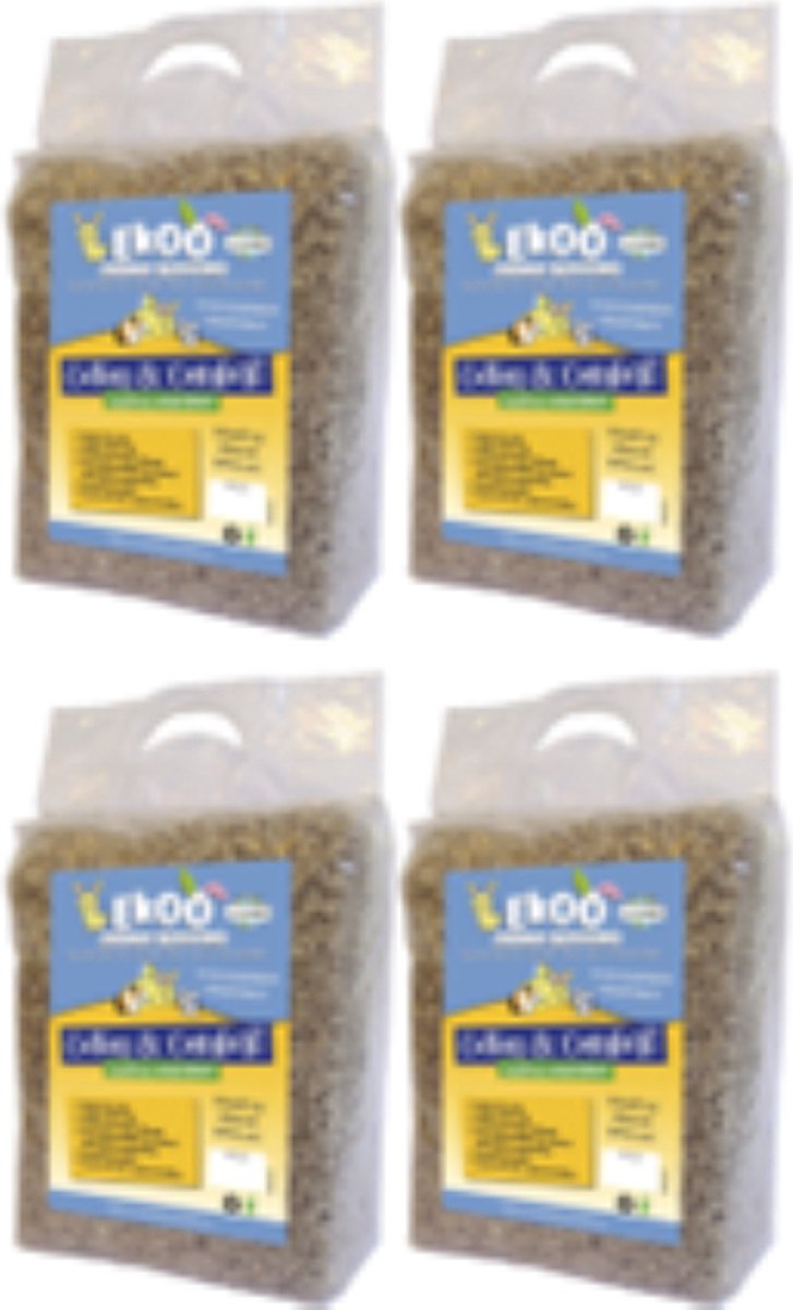 4x - Ekoo Bedding - Cotton & Comfort - Bodembedekking - 40L | bol