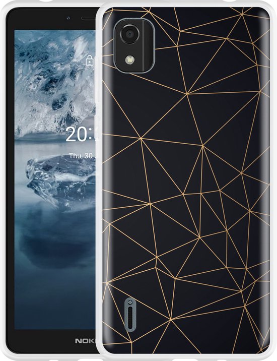Nokia C2 2nd Edition Hoesje Luxury - Designed by Cazy | bol