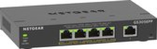 Netgear GS305EPP - Netwerk Switch - Smart Managed Plus - 5 Poorten ...